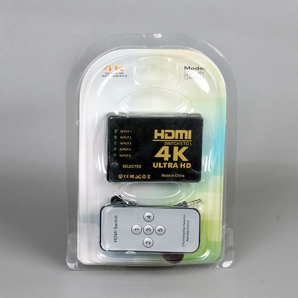 سوییچ 5 پورت 4k UltraHD HDMI مدل UH-501 - فروشگاه زانکس